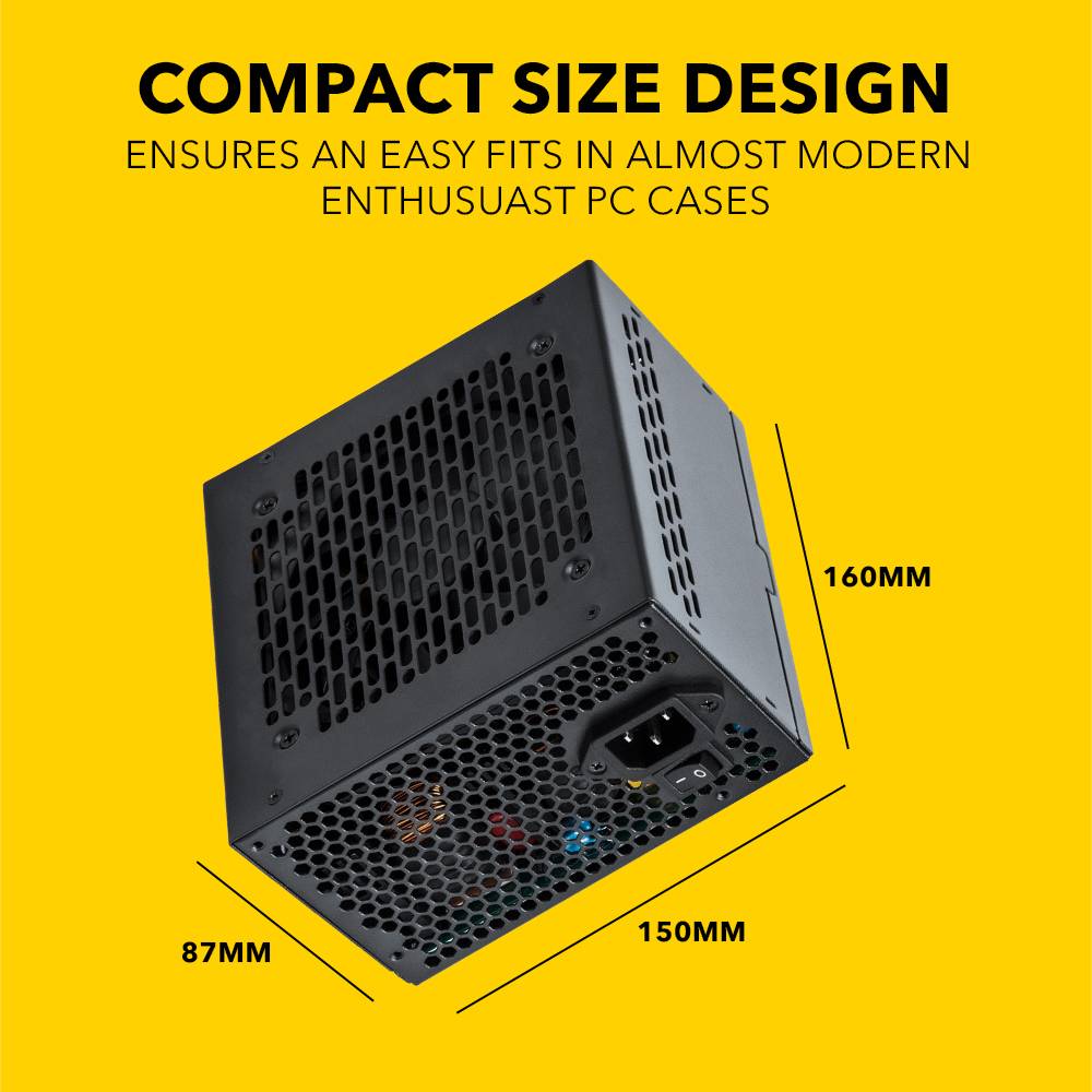 Voltron Gold 800 Modular Power Supply (80+Rating)