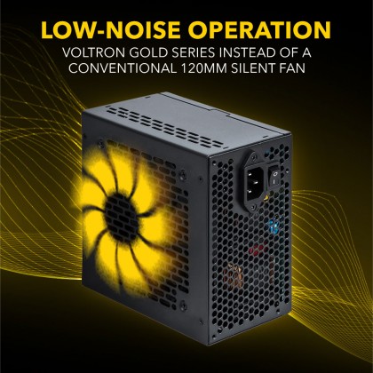 Voltron Gold 600 Power Supply (80+Rating)