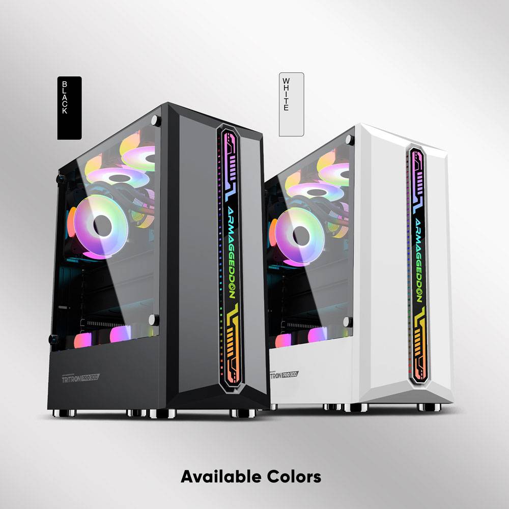 Cases & Towers - Armaggeddon Tritron Pro 300 ATX Gaming Case with 3x ...